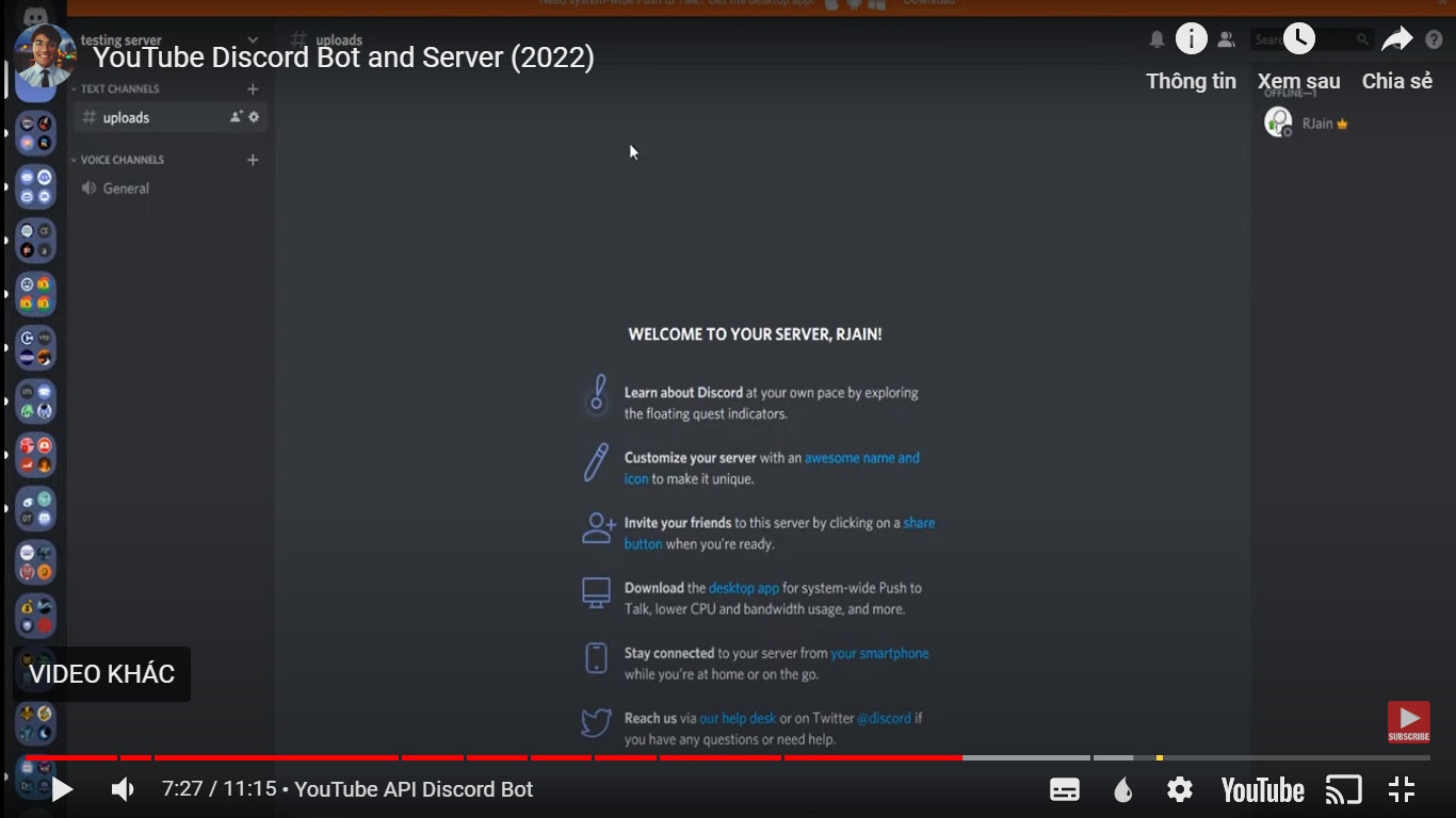 How to use the discord Youtube bot? - Blog Repeattube.net